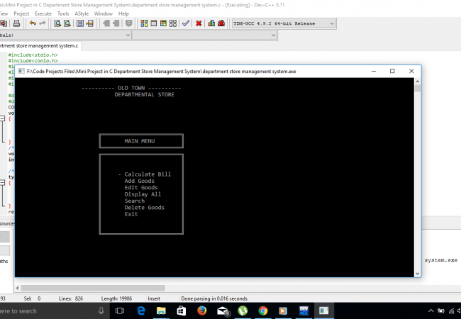 Store Management System In C With Source Code Source Code Projects Images 1431