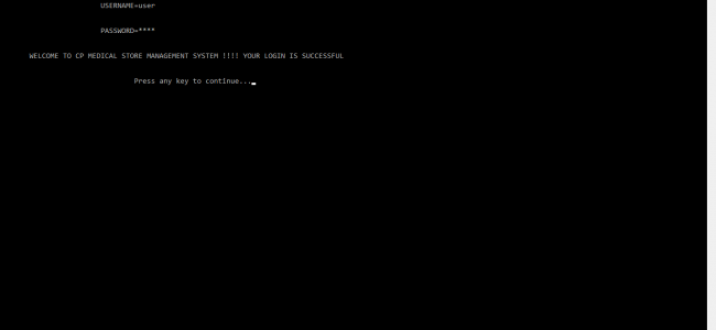 Medical Store Management System In C Programming With Source Code Source Code And Projects