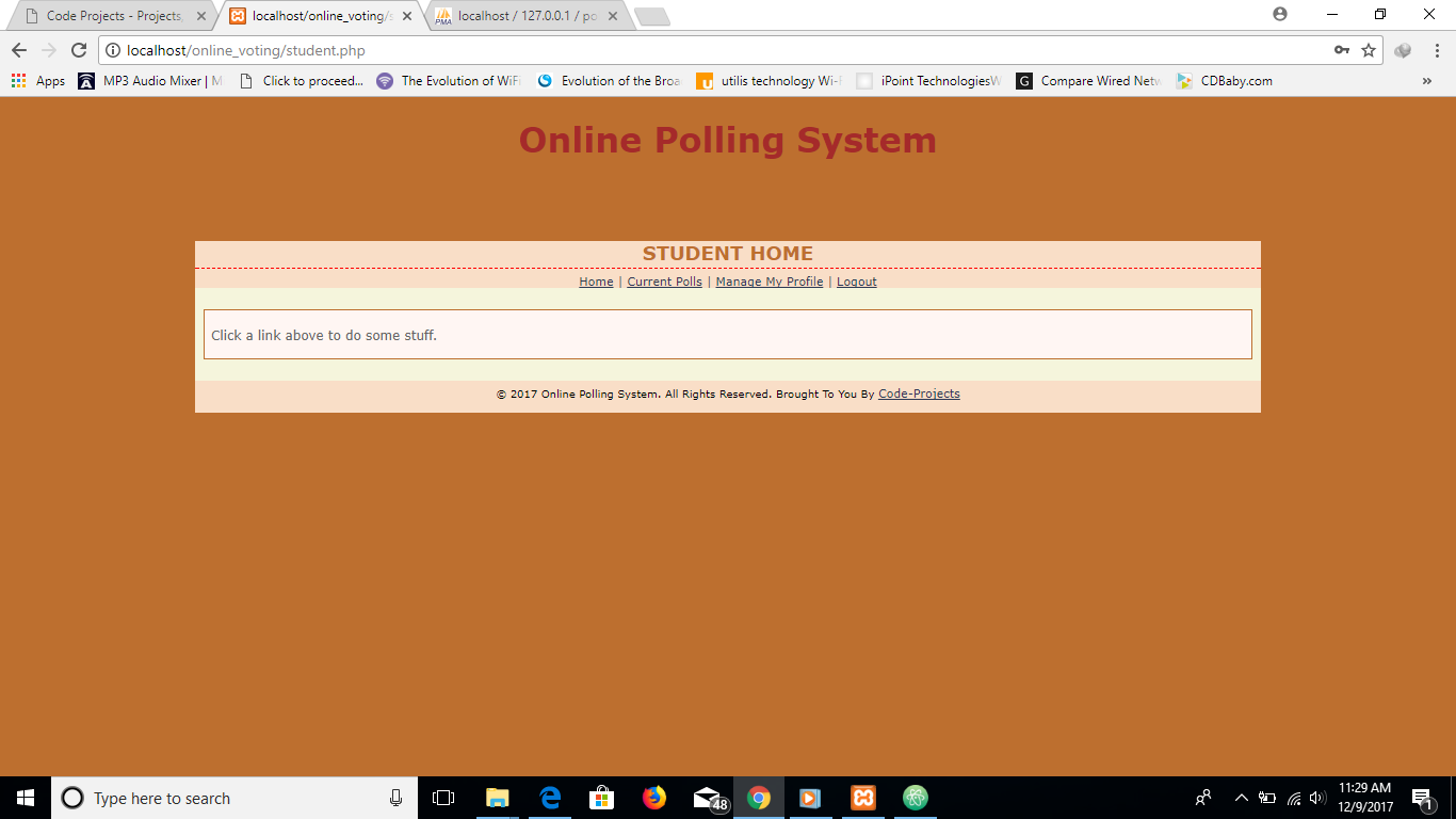 Online Polling Using Php With Source Code Code Projects 6428