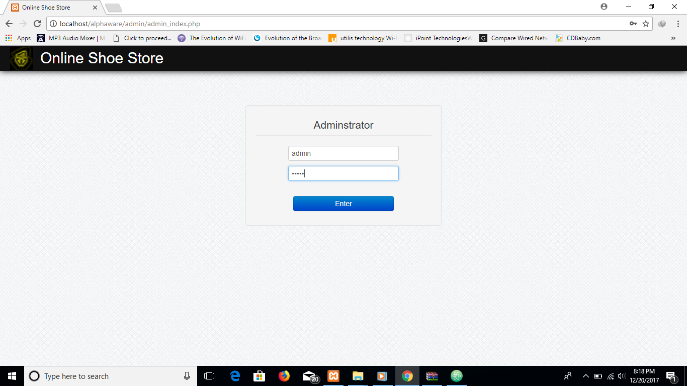 Online Shoe Store Using Php With Source Code Code Projects
