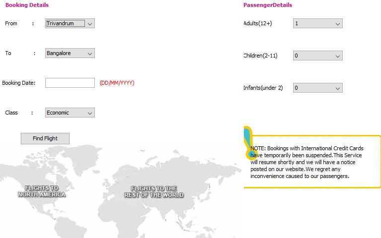 Flight Reservation System In Java - Code Projects