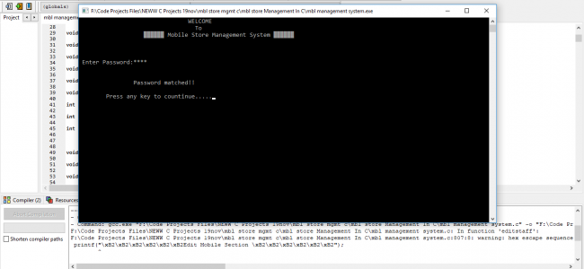 Mobile Store Management System In C Programming With Source Code