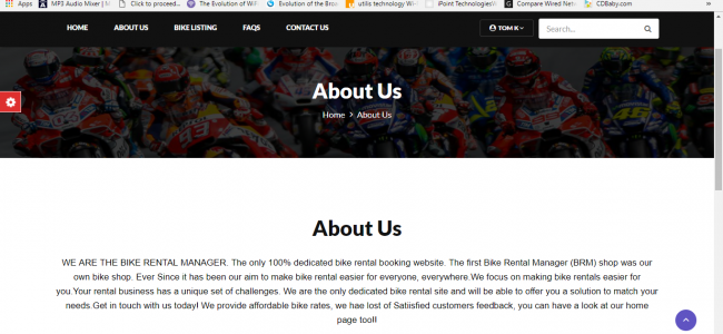 Online Bike Rental System Using Php With Source Code Source Code And Projects