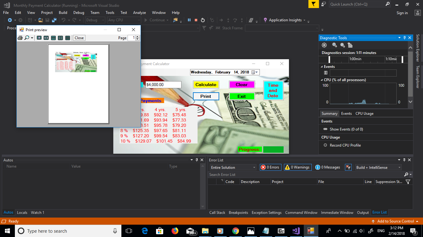 Monthly Payment Calculator In VB.NET With Source Code - Code Projects