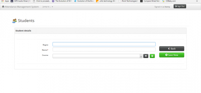 Attendance Management System Using Php With Source Code Source Code