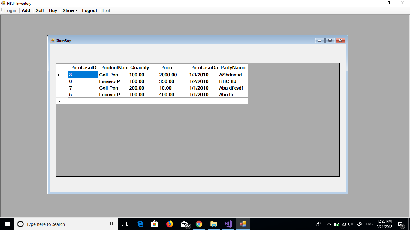 Inventory Control Management System In C With Source Code Source Code And Projects