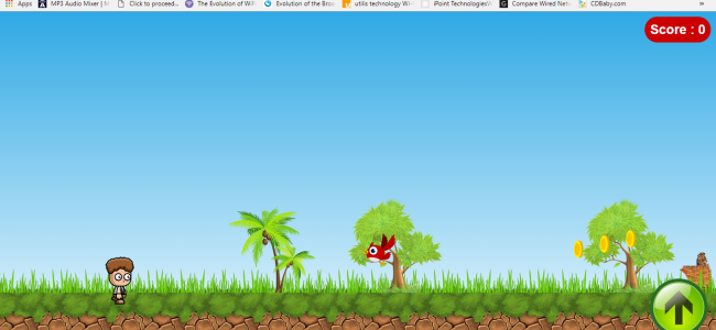 Platform Game In Jquery Css With Source Code Source Code And Projects