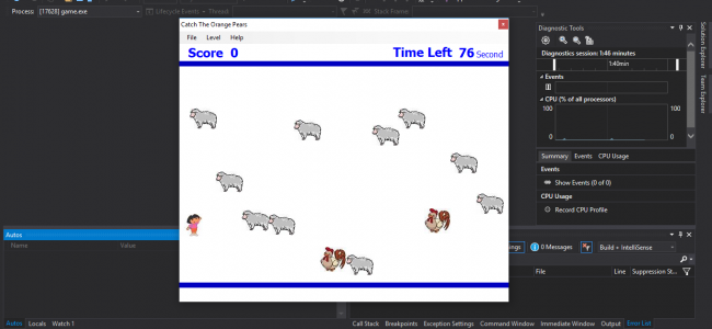 Catch The Sheep Game In C# With Source Code | Source Code & Projects