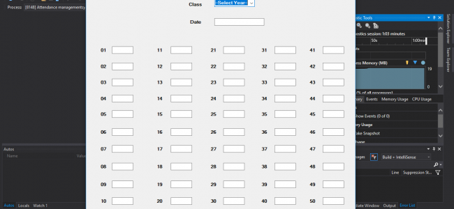Attendance Management System In C With Source Code Source Code And Projects
