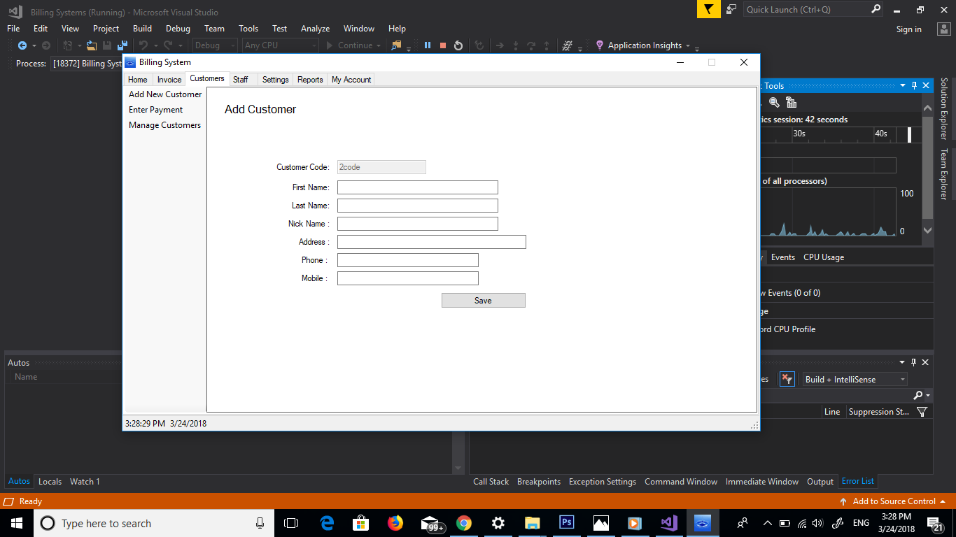 Water Billing System In Vb With Source Code Source Code And Projects