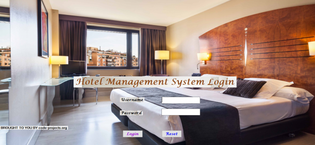 Hotel Management System V.1 In C# With Source Code | Source Code & Projects