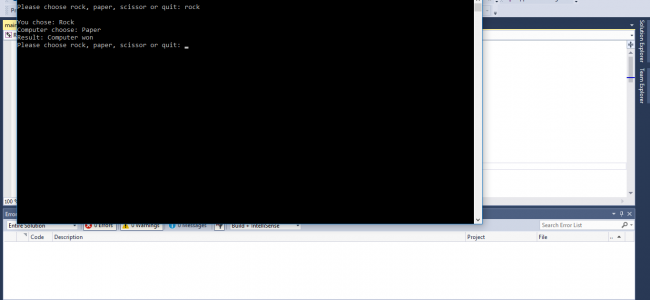 Rock Paper And Scissor Game In C Programming With Source Code Source Code And Projects 1019