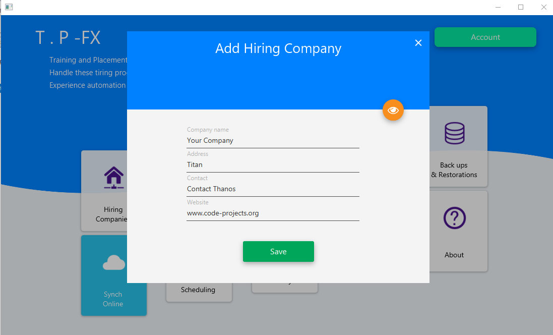 Training And Placement Management System In Java And Javafx With Source Code Code Projects