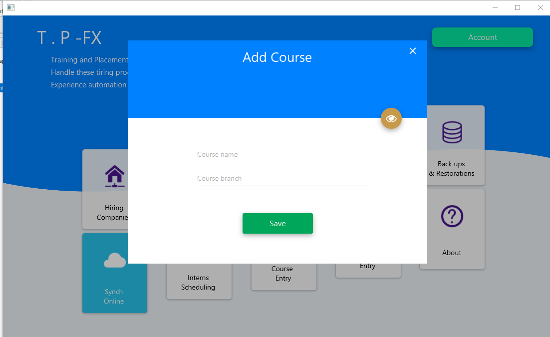 Training And Placement Management System In Java And Javafx With Source Code Code Projects