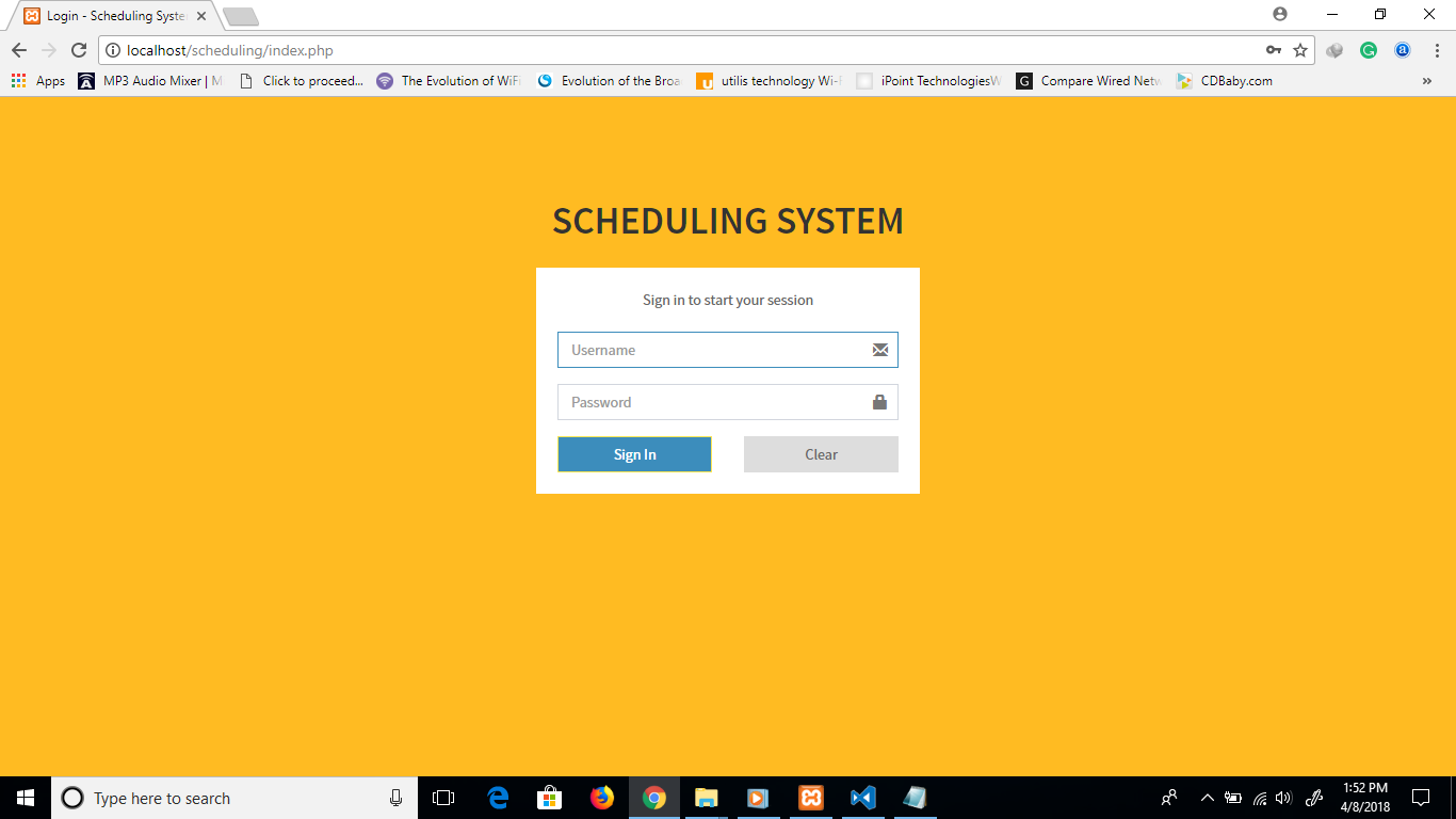 Online Class And Exam Scheduling System In Php With Source Code Code Projects