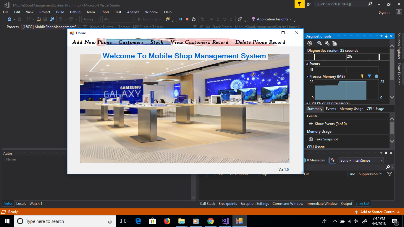 Mobile Shop Management System In C With Source Code Code Projects