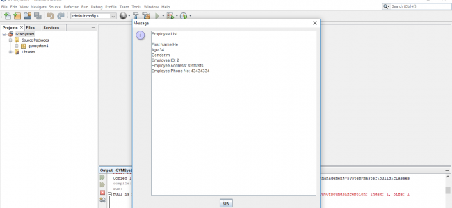 Gym Management System In Java And Awt Using Netbeans With Source Code Source Code And Projects