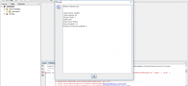 Gym Management System In Java And Awt Using Netbeans With Source Code Source Code And Projects