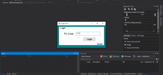 Atm System In C With Source Code Source Code And Projects