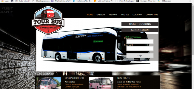 Online Bus Reservation System In PHP With Source Code | Source Code ...
