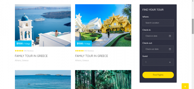 Responsive Travel Agency Site In Html5 And Javascript With Source Code Source Code And Projects