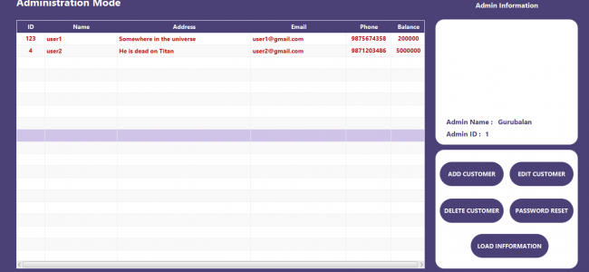 Atm Simulation System In Java Project With Source Code Source Code And Projects