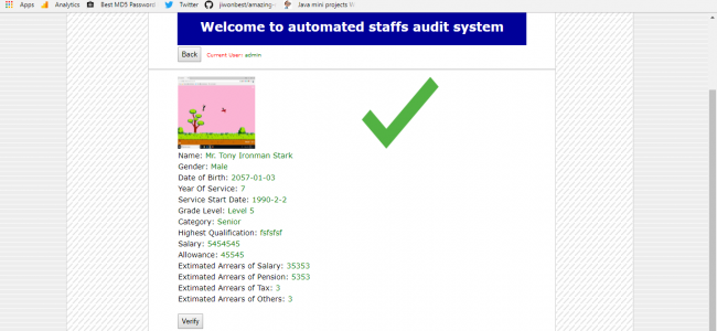 Staff Audit System In Php With Source Code Source Code And Projects