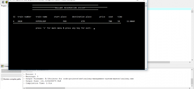 Train Reservation System Project In C With Source Code Vrogue