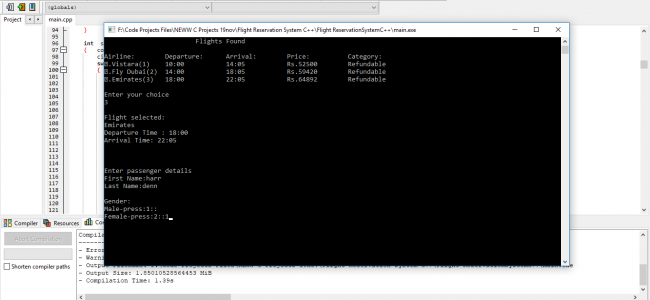Flight Reservation System In C With Source Code Source