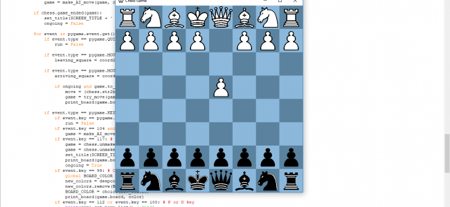 Simple Chess Game In PYTHON With Source Code Source Code Projects
