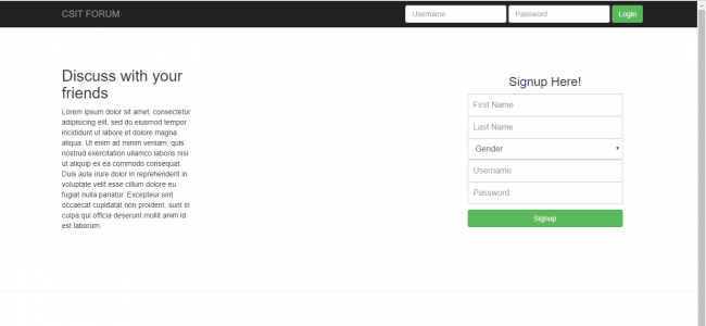 Simple It Discussion Forum In Php With Source Code Source Code And Projects