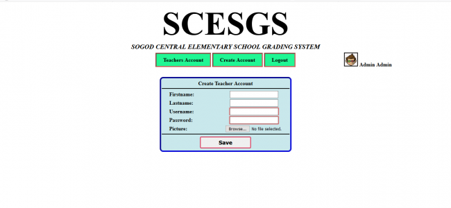 Simple Grading System In Php With Source Code Source Code And Projects