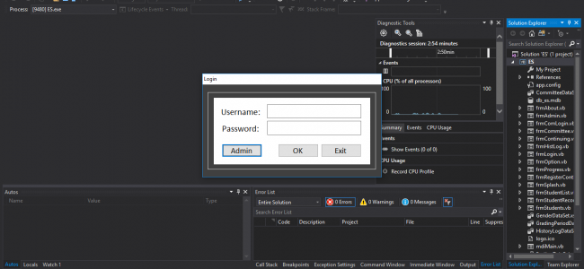 Entrance Exam System Vb Net Final Year Project With Ms Access Database Enrollment In Source Code