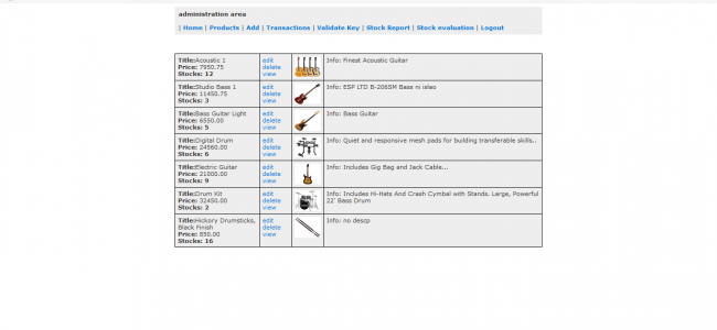 Online Musical Instrument Store Site In PHP With Source Code | Source ...