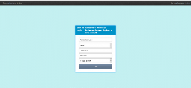 Currency Exchange System In PHP With Source Code | Source Code & Projects