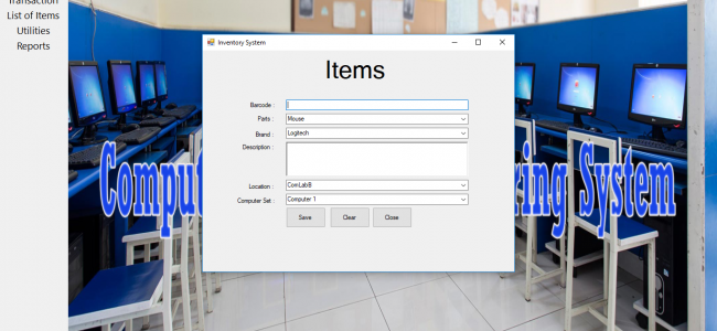 Computer Equipment Monitoring System In VB.NET With Source Code ...