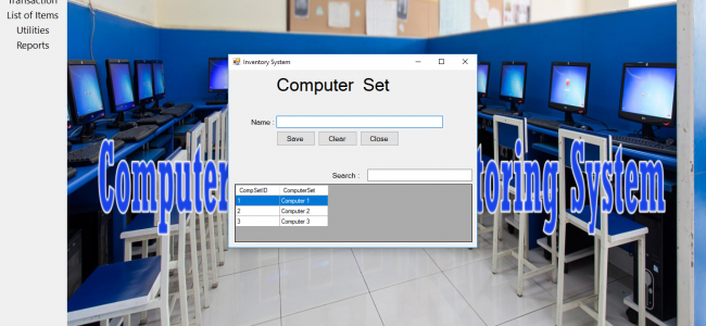 Computer Equipment Monitoring System In VB.NET With Source Code ...