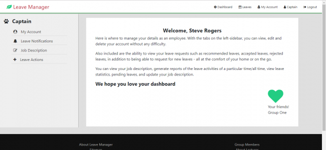 Simple Leave Manager In PHP With Source Code | Source Code & Projects