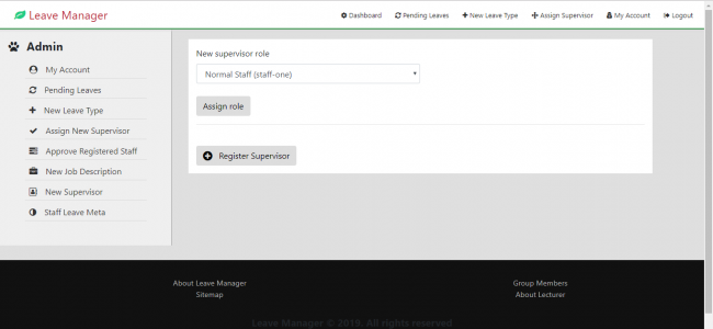 Simple Leave Manager In PHP With Source Code | Source Code & Projects