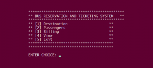 Bus Reservation and Ticketing System In JAVA With Source Code - Source ...