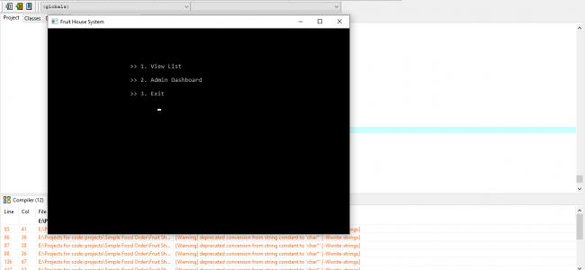 Fruit Shop Management System In C With Source Code Source Code And Projects