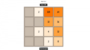 Game-2048 In Javascript With Source Code - Source Code & Projects