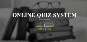 Online Quiz System In PHP With Source Code - Source Code & Projects