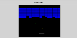 Paddle Game In Javascript With Source Code - Source Code & Projects