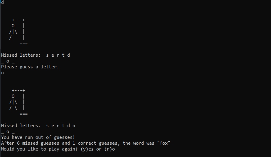 Hangman In Python With Source Code Source Code Projects