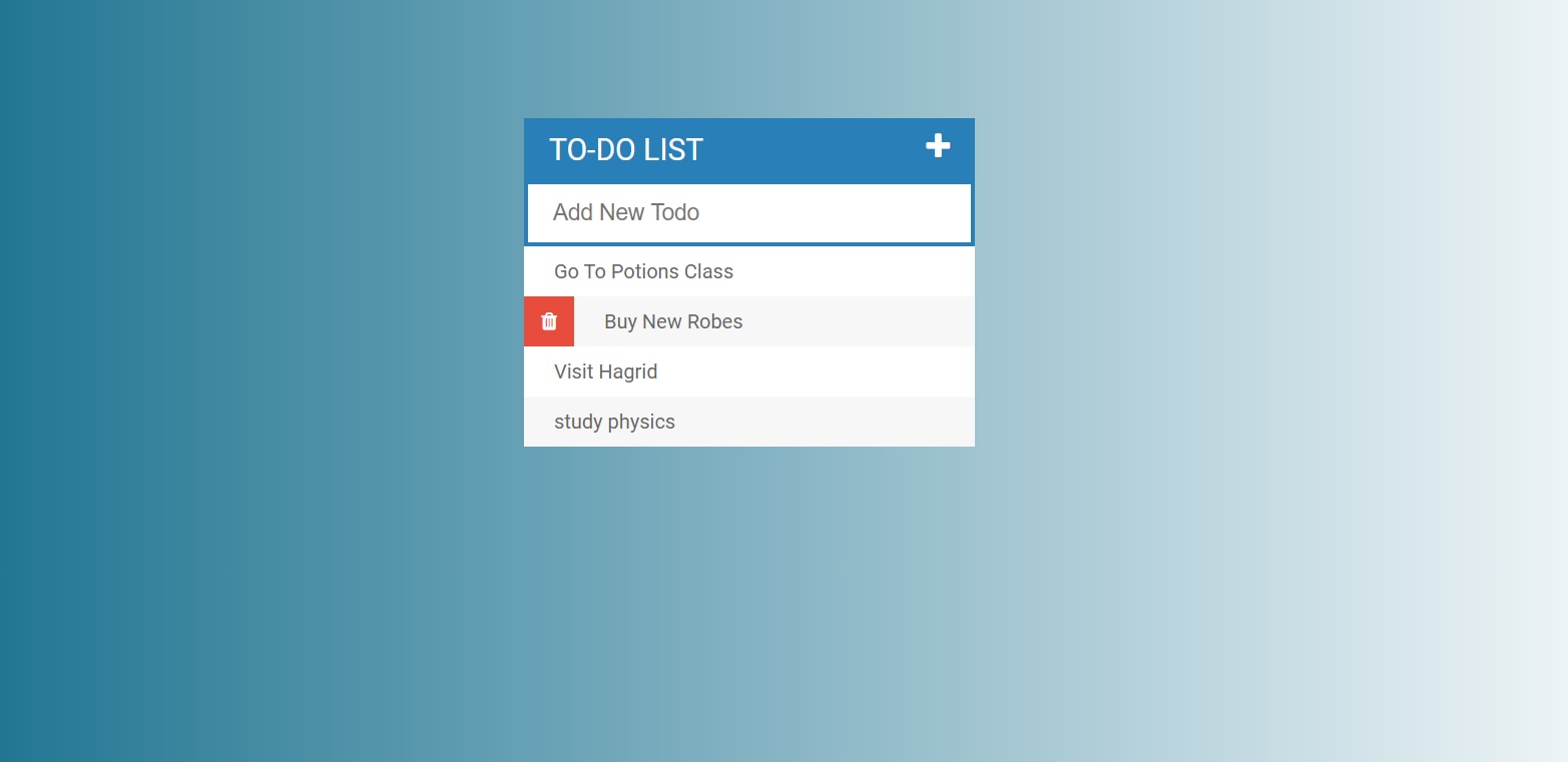 TODO LIST APP IN JAVASCRIPT WITH SOURCE CODE Source Code Project