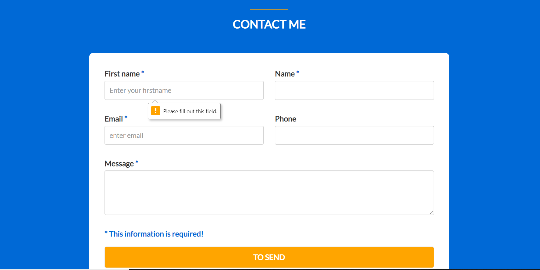 Simple Contact Form In PHP With Source Code Source Code Projects