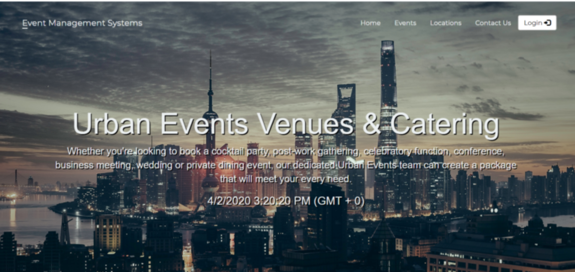 Event Management System IN PHP CSS JavaScript AND MYSQL FREE 