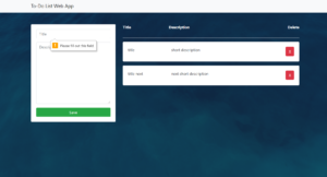 ToDo List Web App In JavaScript With Source Code - Source Code & Projects