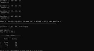Math Game In C++ With Source Code - Source Code & Projects